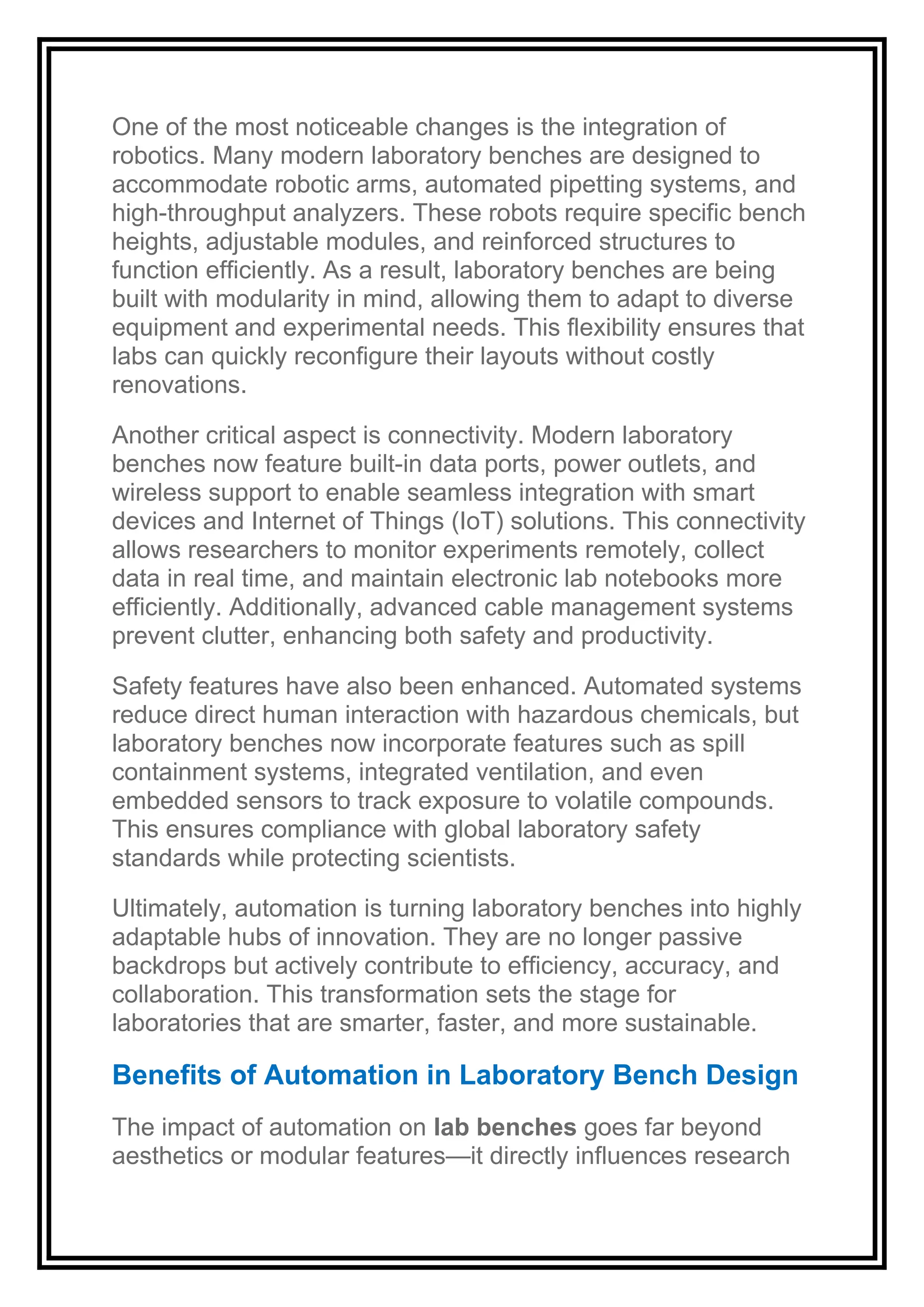 How Automation is Changing Laboratory Bench Design.docx