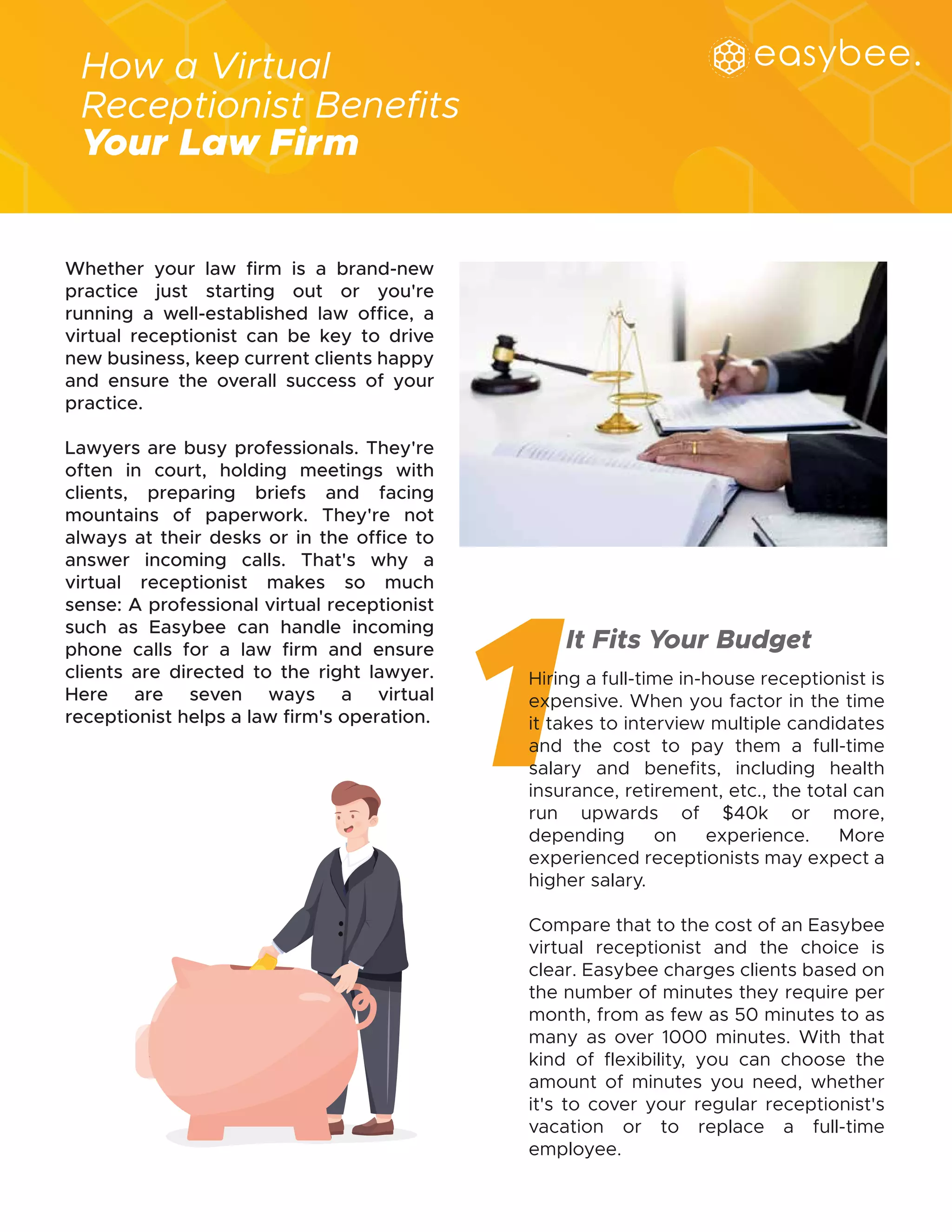 How a virtual receptionist benefits your law firm | PDF | Free Download