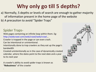 Working of a Web Crawler | PPT