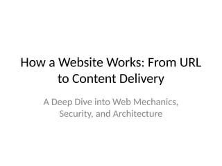 How_a_Website_Works_Presentation- easy explanation.pptx