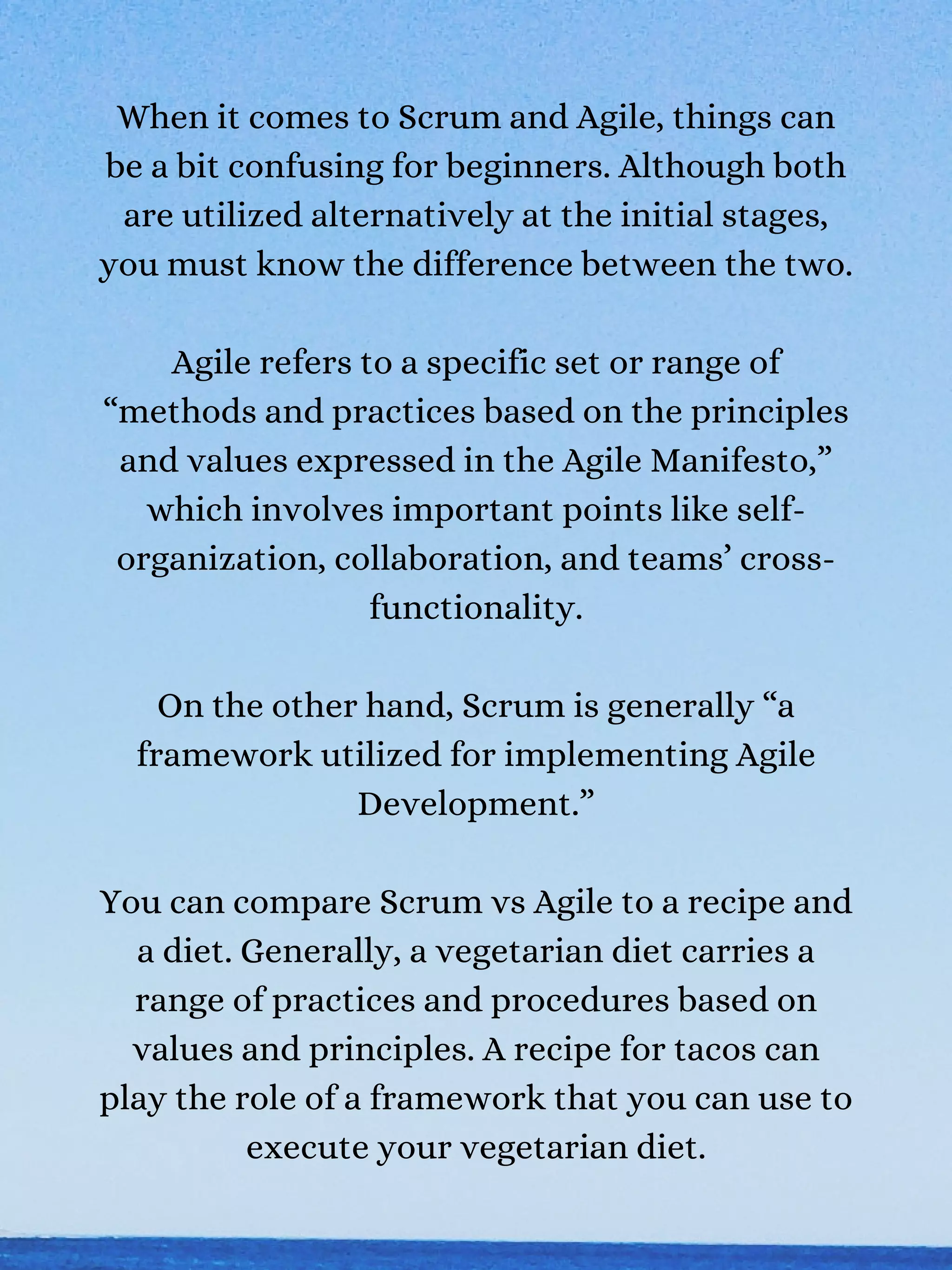 How Bacancy Technology Benefits From Agile Scrum Project Management | PDF
