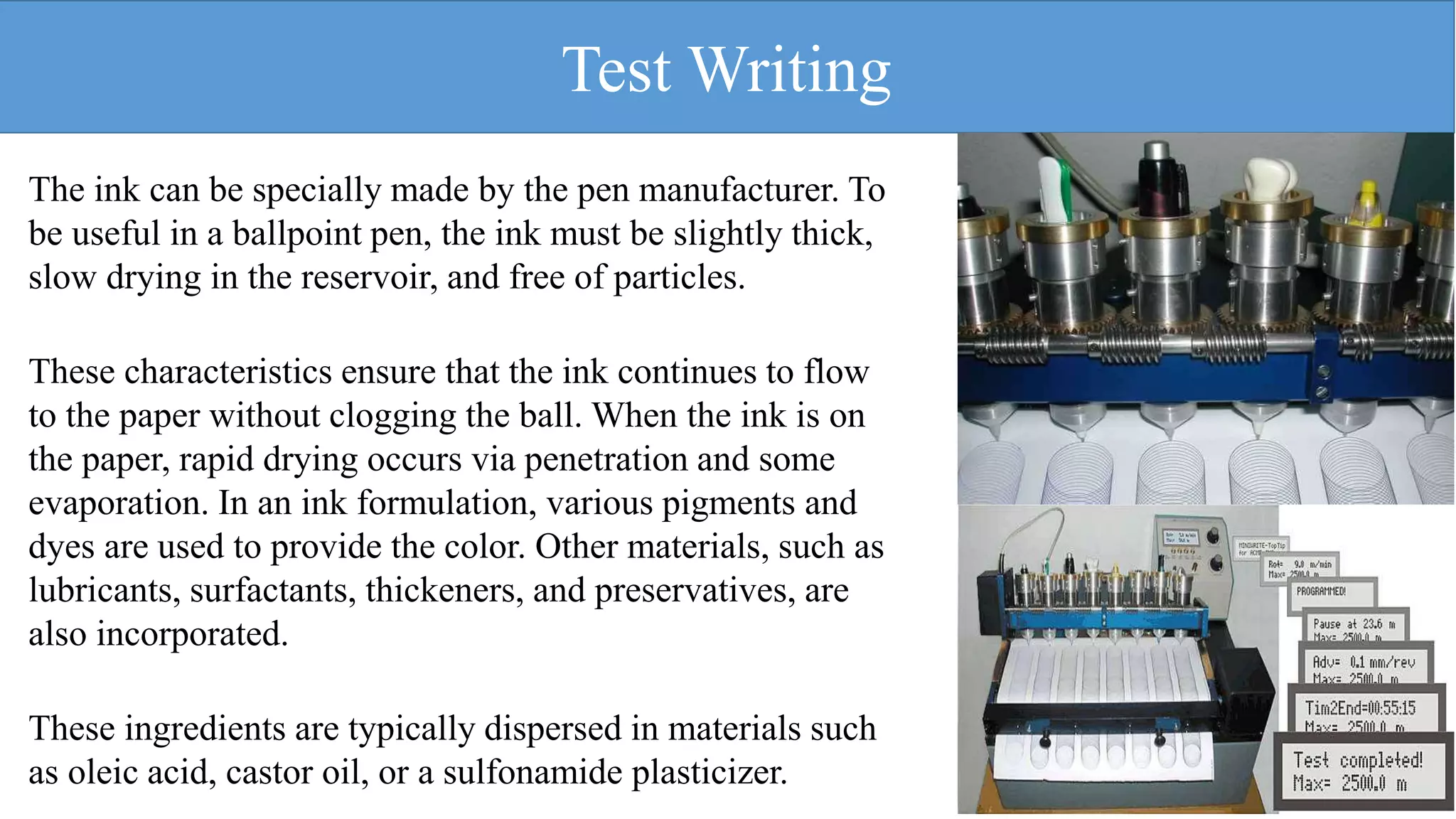 How ball point pen is made | PPTX