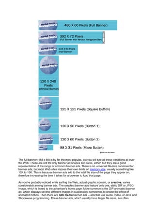 How banner ads work | PDF