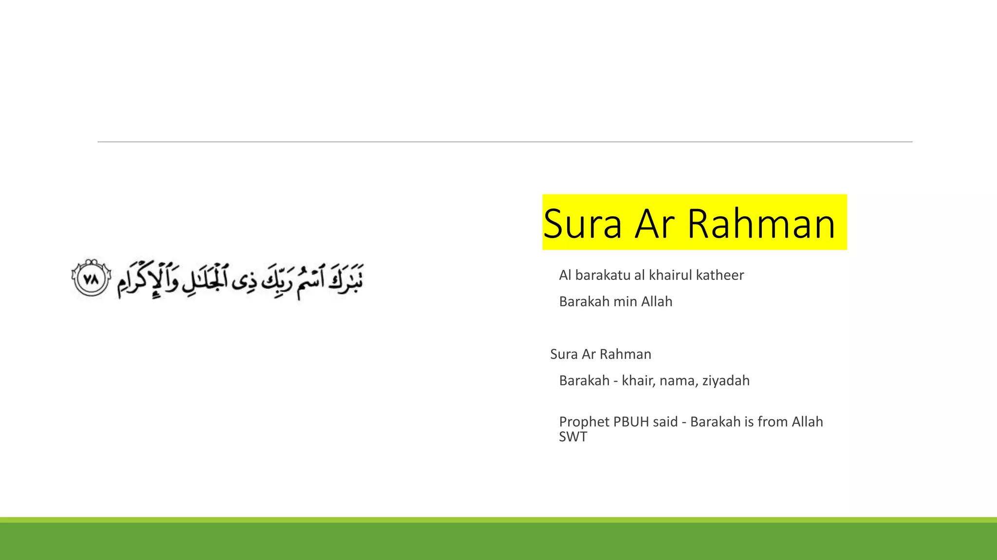 How Barakah is to be sought.pptx