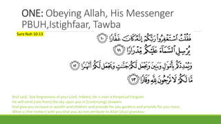 How Barakah is to be sought.pptx