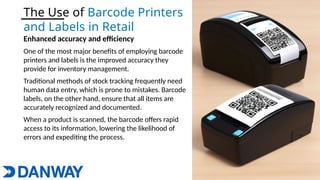 How Barcode Printers Are Transforming Inventory Management in Retail | PPT