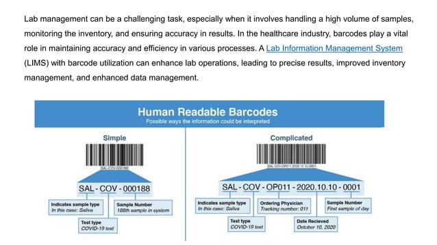 How Barcodes Can Improve Lab Efficiency with LIMS.pptx
