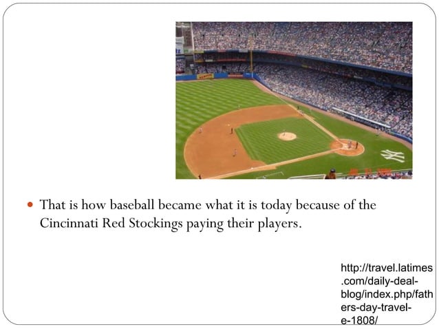 How baseball started | PPT