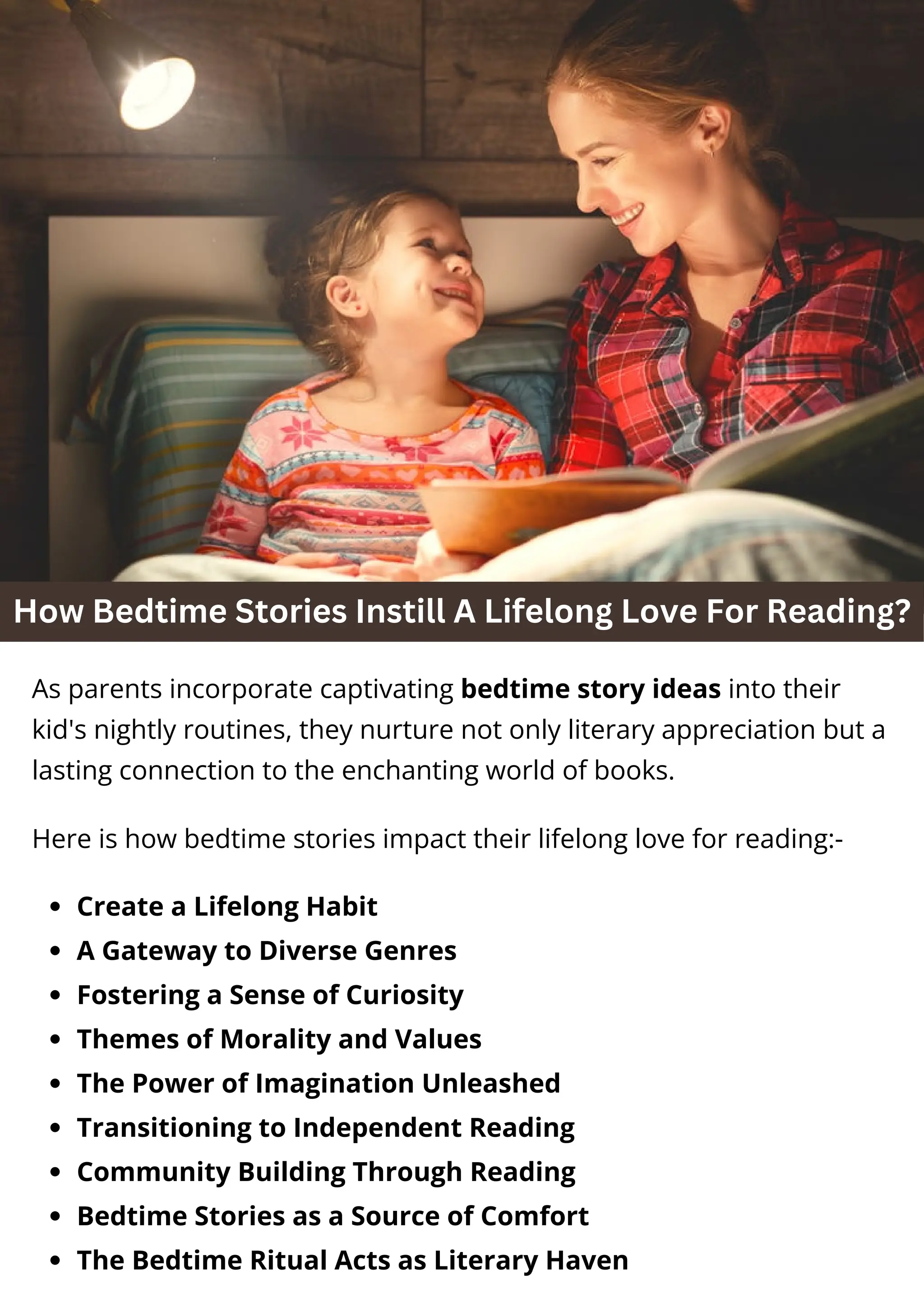 How Bedtime Stories Instill A Lifelong Love For Reading? | PDF