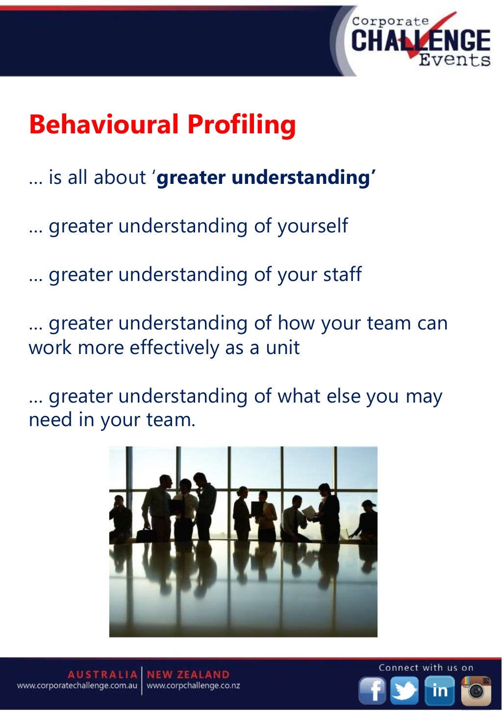 How behavioural profiling can transform your team