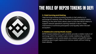 How BEP20 Tokens are Revolutionizing DeFi on Binance Smart Chain | PPT