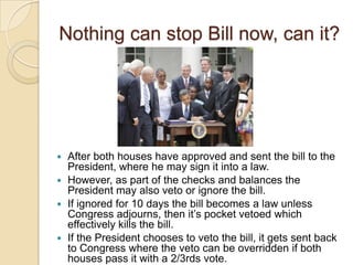 How a Bill Becomes Law | PPT