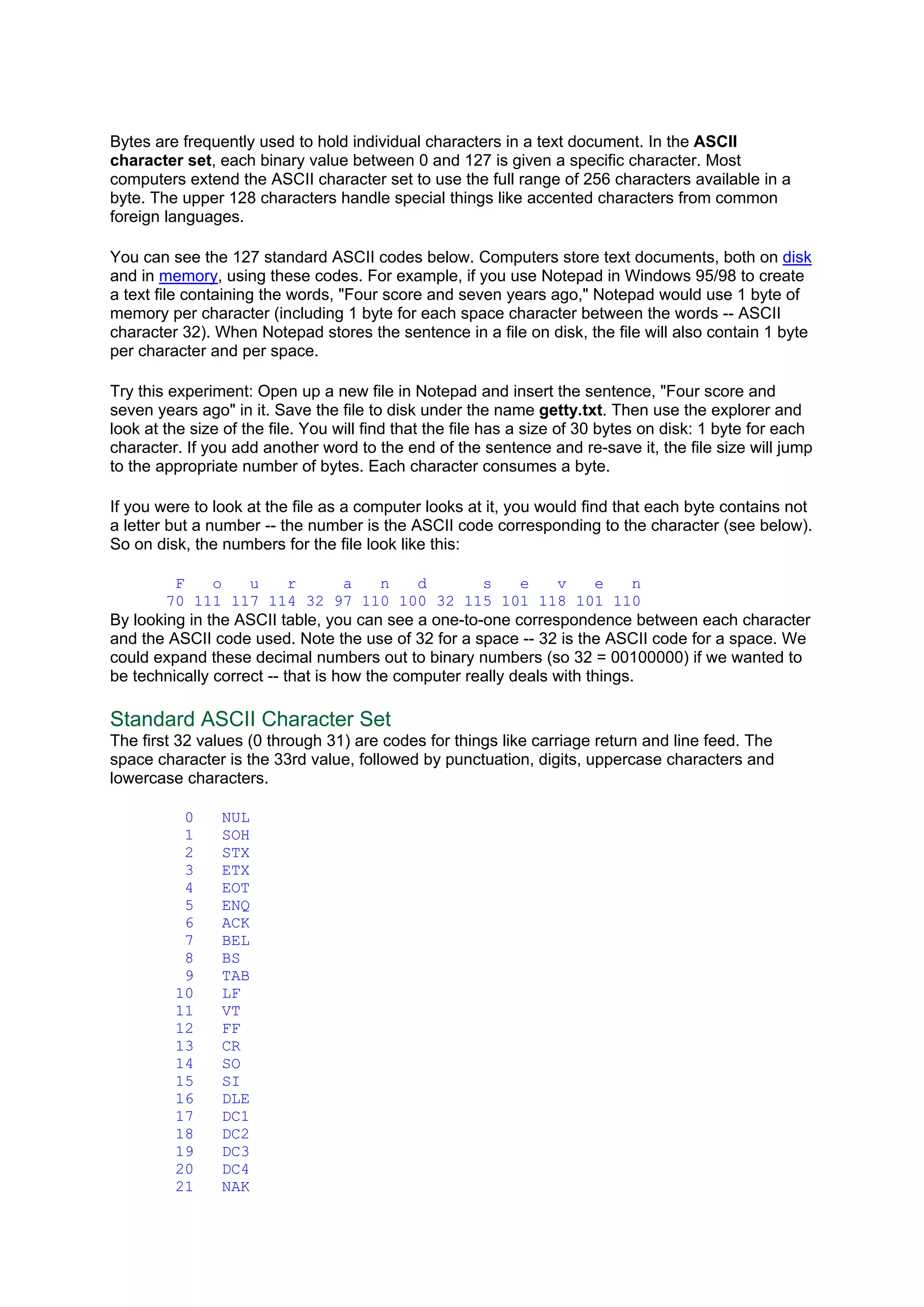 How bits and bytes work | PDF