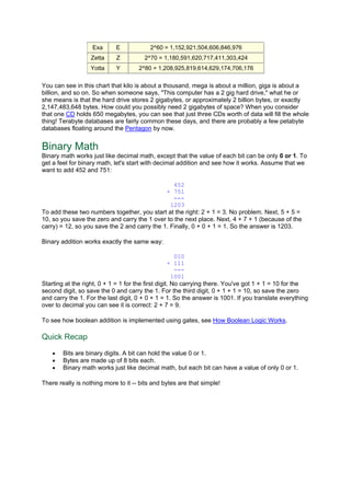 How bits and bytes work | PDF