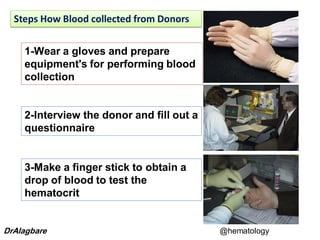 How blood collected from donors | PDF