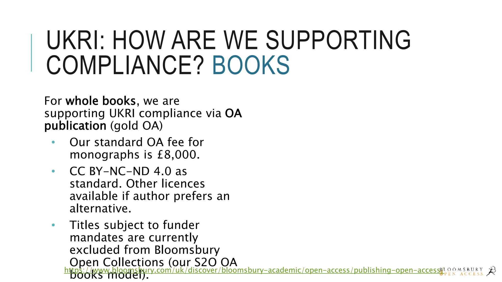 How Bloomsbury is supporting authors with UKRI long-form open access ...