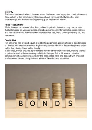 How Bonds Work | PDF