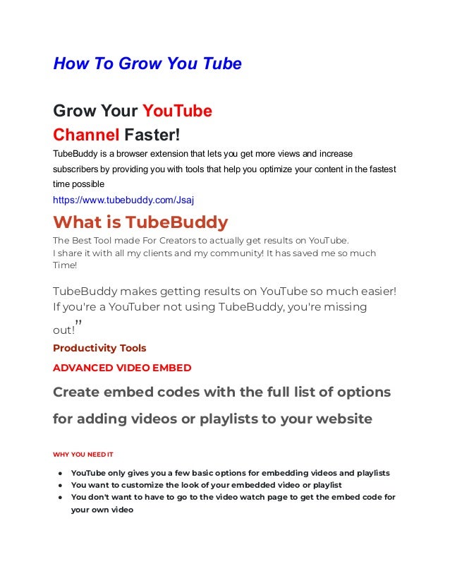 How boost yub tube | PDF | Internet | Computing