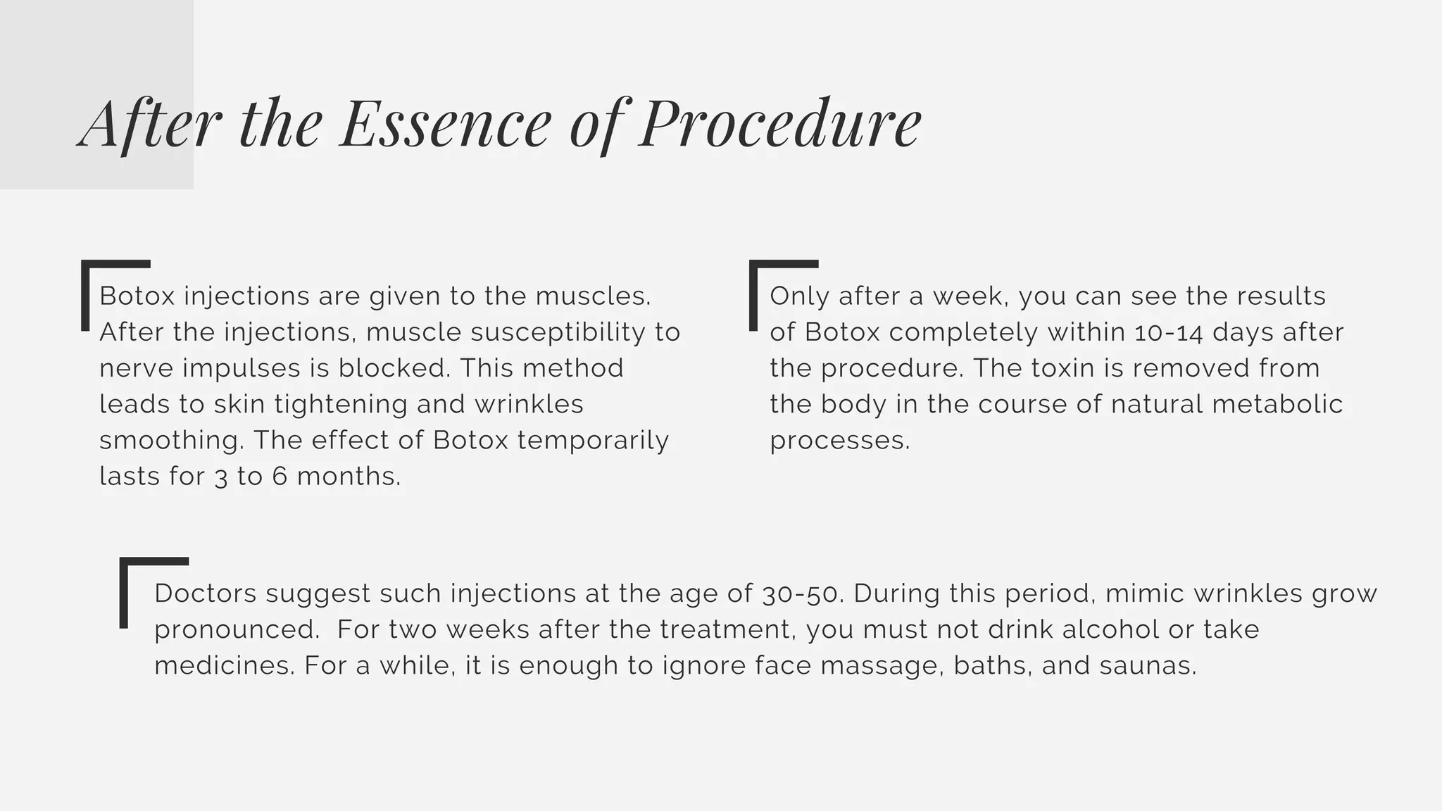 Know How Botox treatment works on the face | PDF