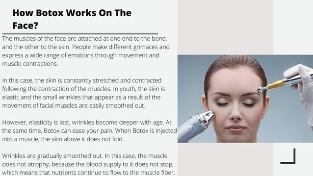 Know How Botox treatment works on the face | PPT | Free Download