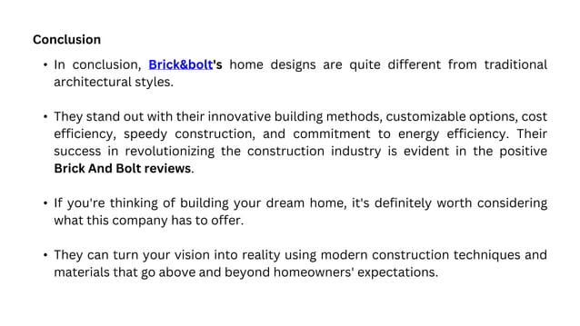How BricknBolt's Home Designs Differ from Traditional Architectural ...