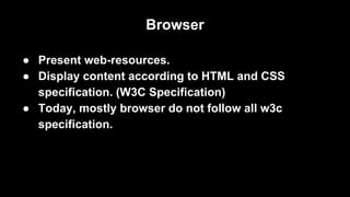 How browser work | PDF