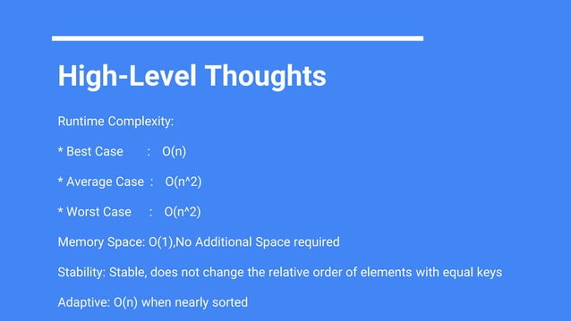 How bubble sort works | PPT