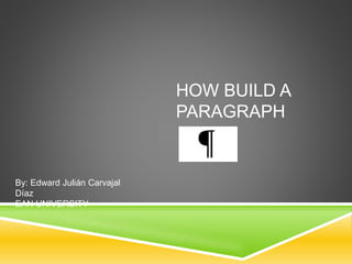 How build a paragraph | PPTX