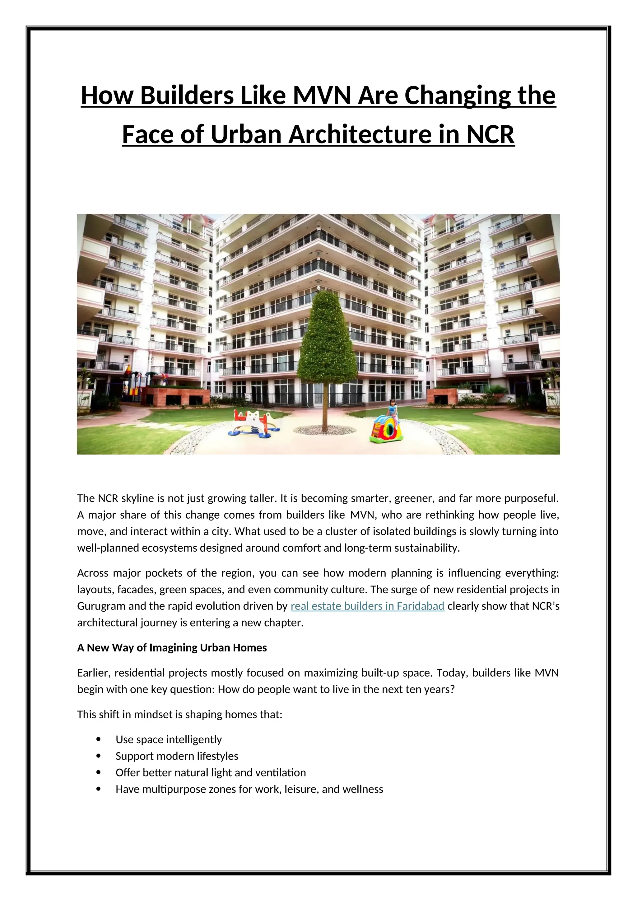 How Builders Like MVN Are Changing the Face of Urban Architecture in ...