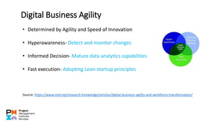 How business agility helps in accelerating digital transformation? | PPT