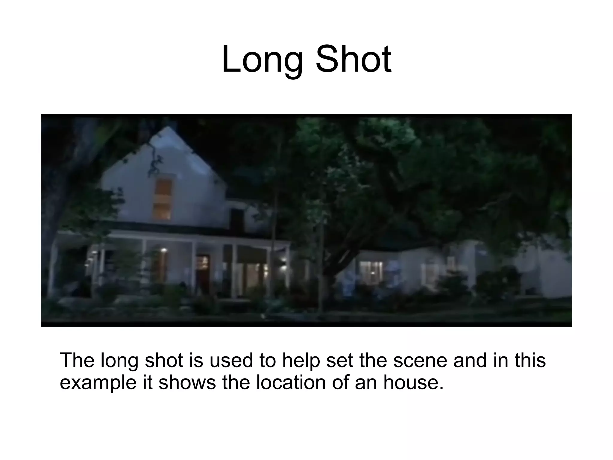 How camera shots are used in opening sequences | PPT