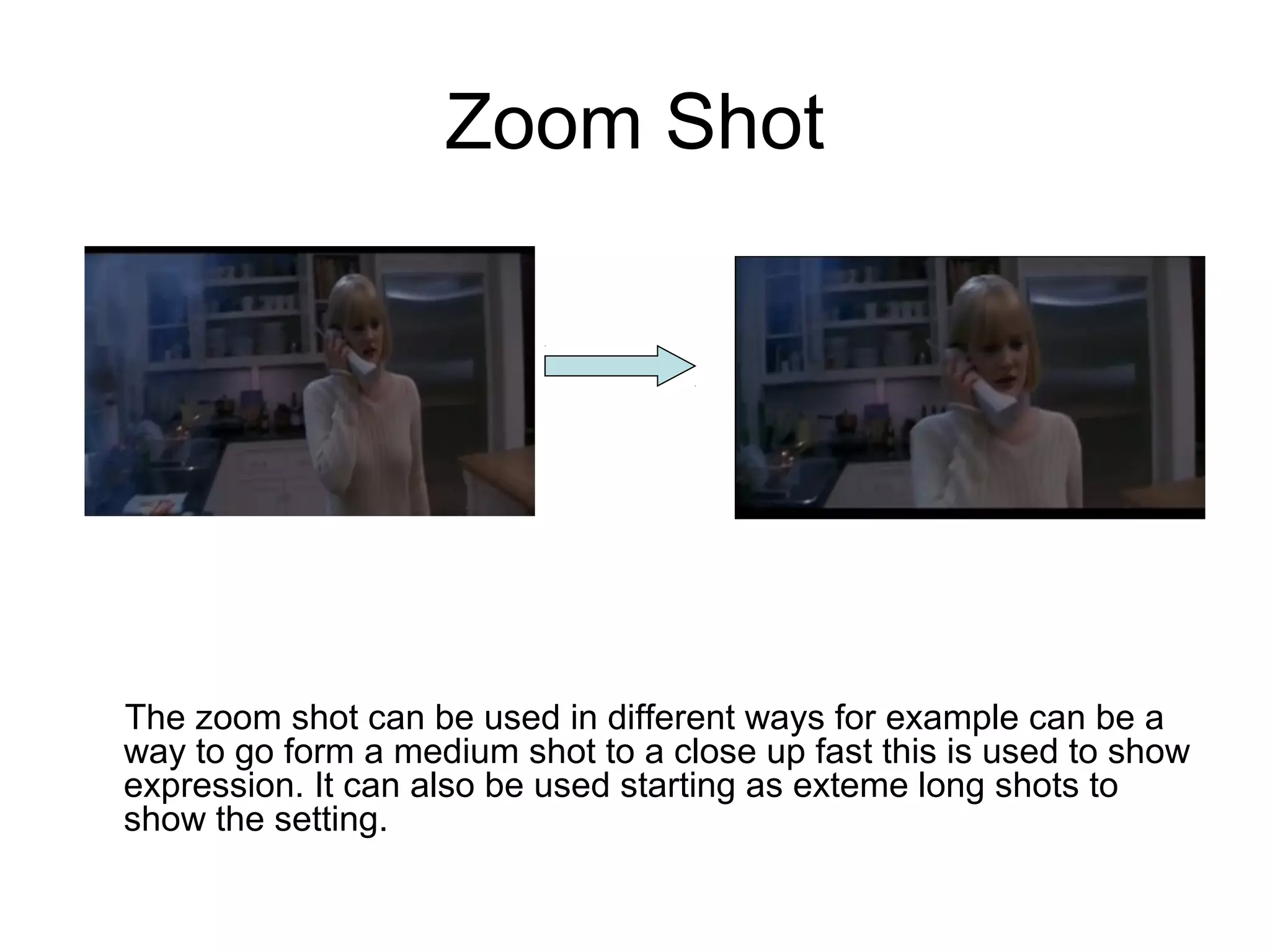 How camera shots are used in opening sequences | PPT