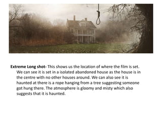 How camera shots are used in opening sequences | PPTX