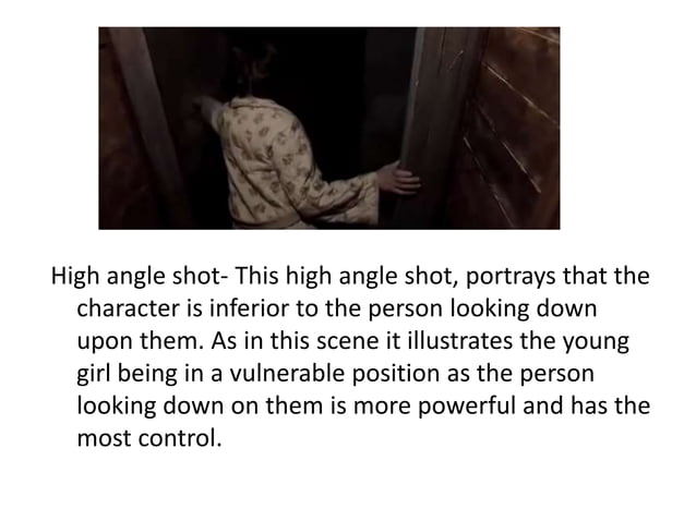 How camera shots are used in opening sequences | PPT