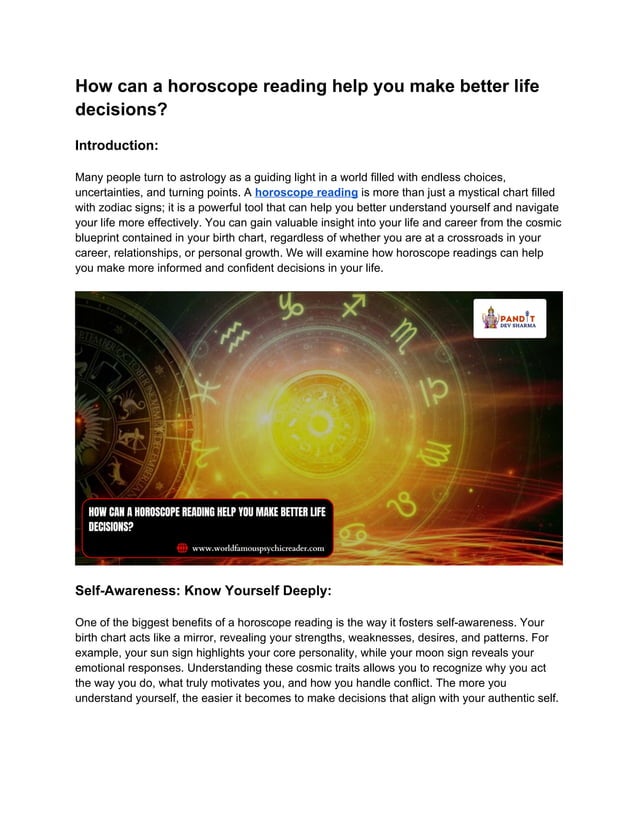 How can a horoscope reading help you make better life decisions_.docx