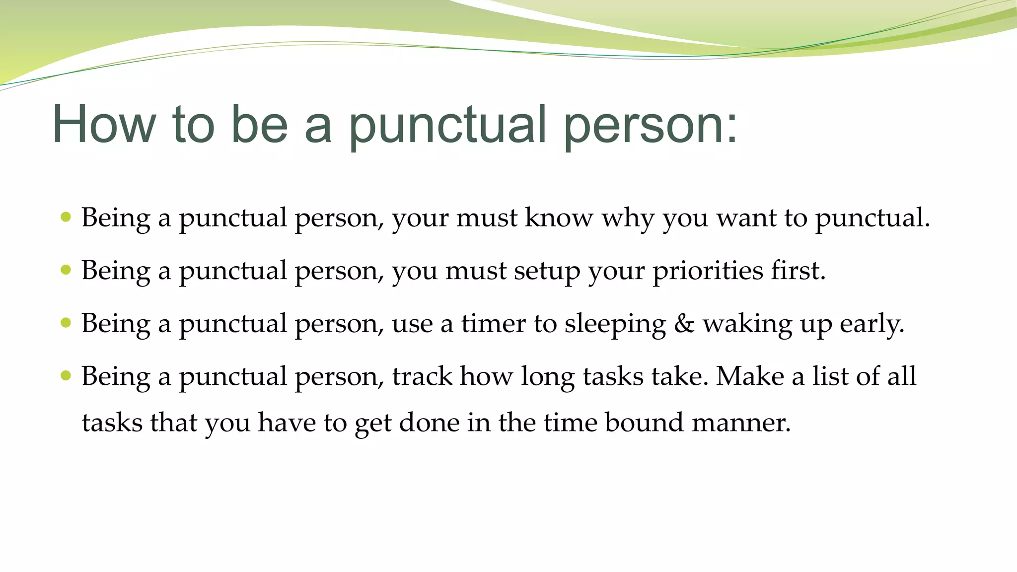 how can a person be punctual.pptx