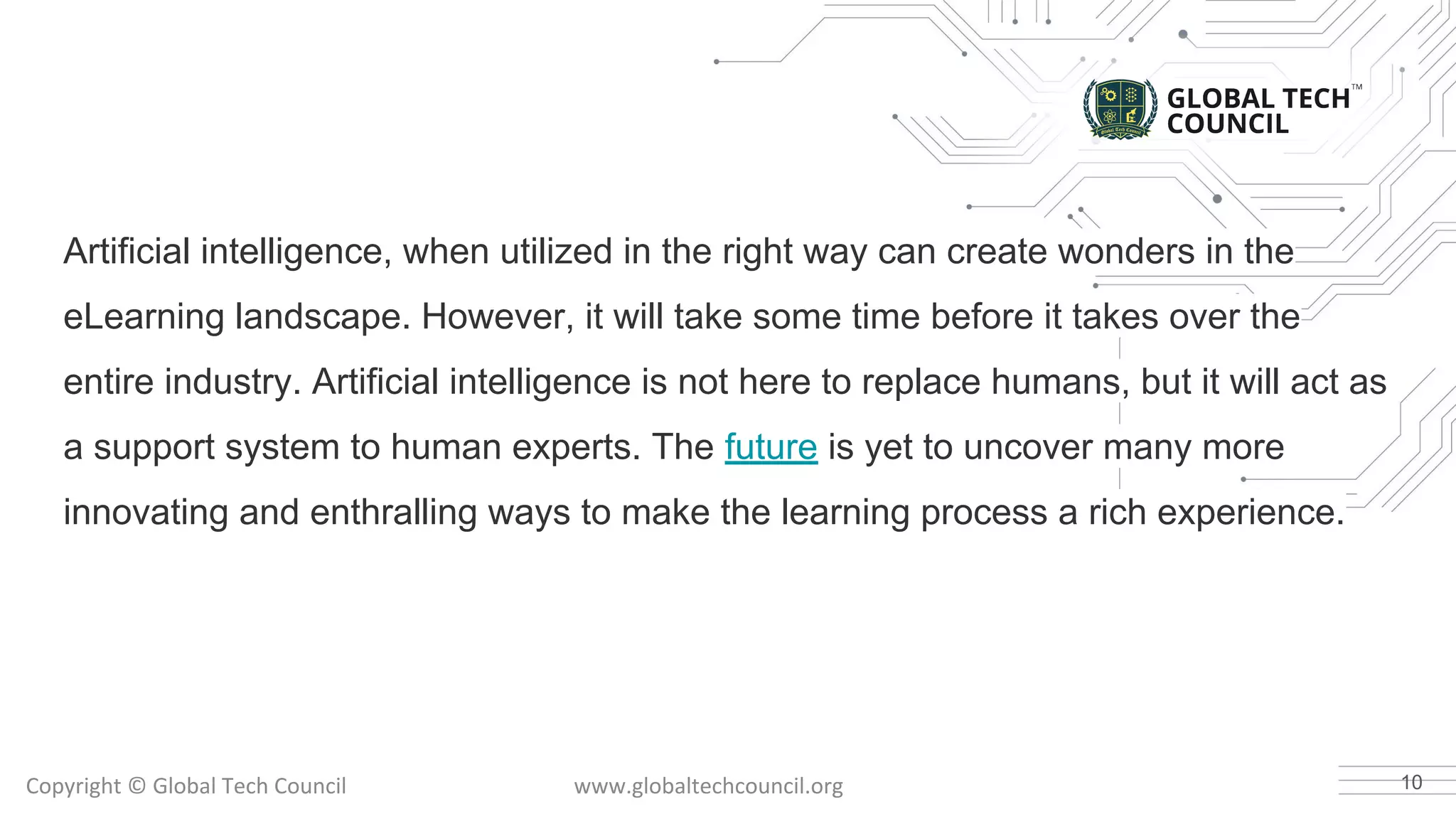 How can artificial intelligence be used in e learning | PDF