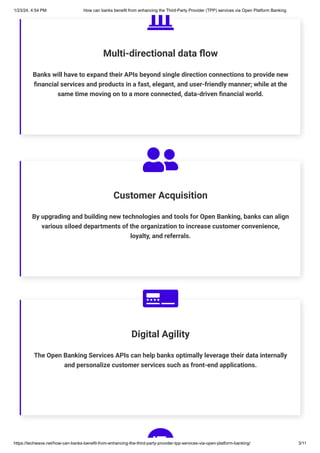 How can banks benefit from enhancing the Third-Party Provider (TPP ...