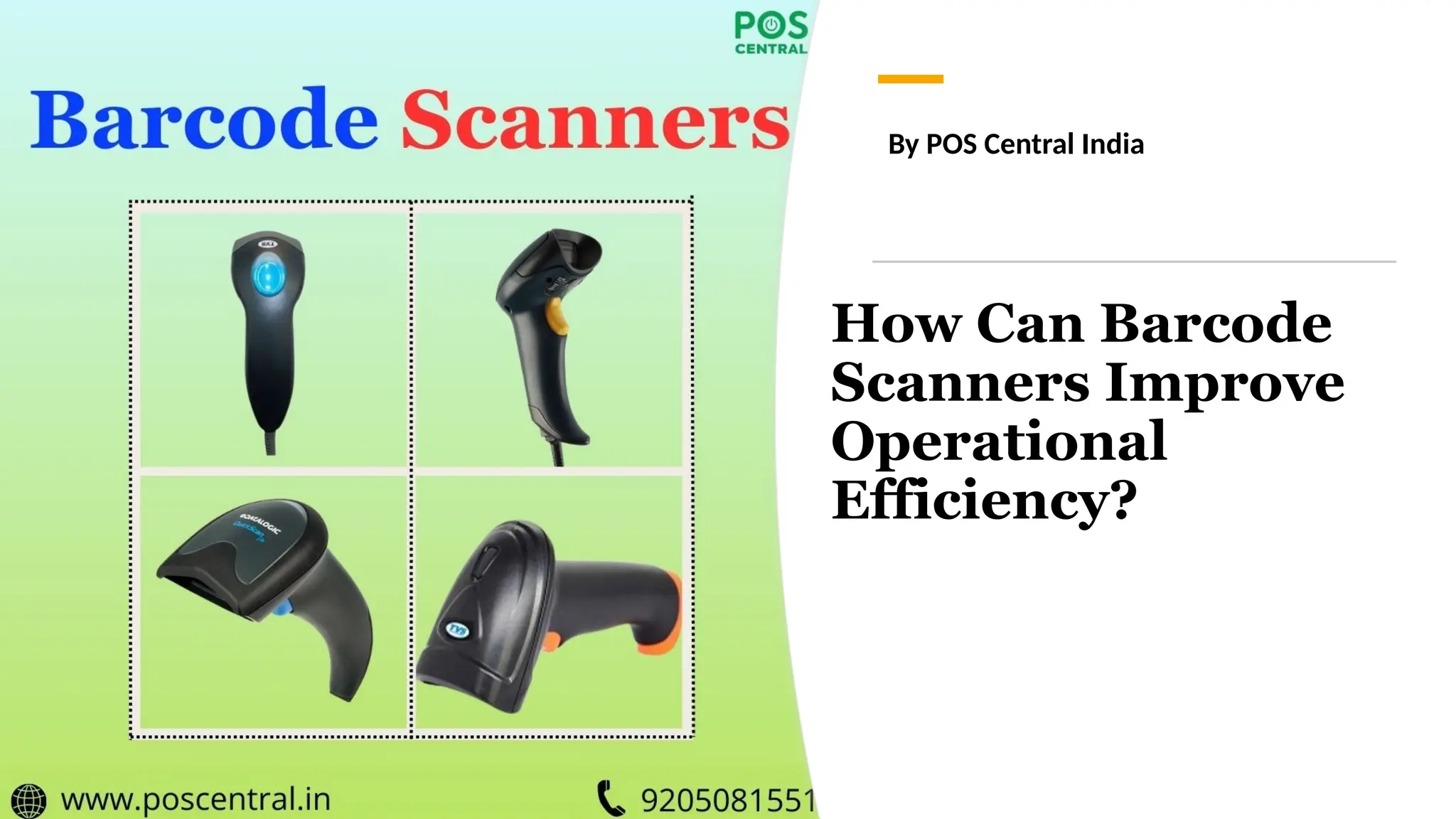 How Can Barcode Scanners Improve Operational Efficiency? | PPT | Free ...