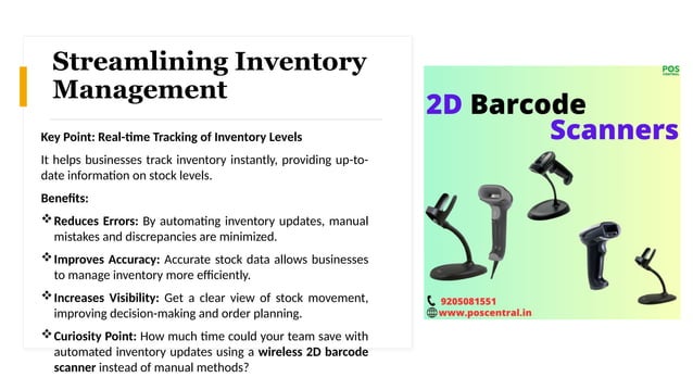 How Can Barcode Scanners Improve Operational Efficiency? | PPT | Free ...