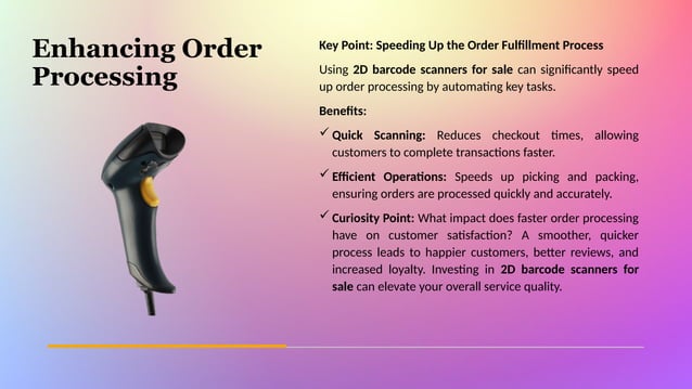 How Can Barcode Scanners Improve Operational Efficiency? | PPT | Free ...