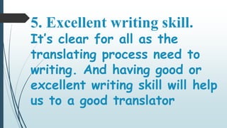 how can be a good translator.pptx