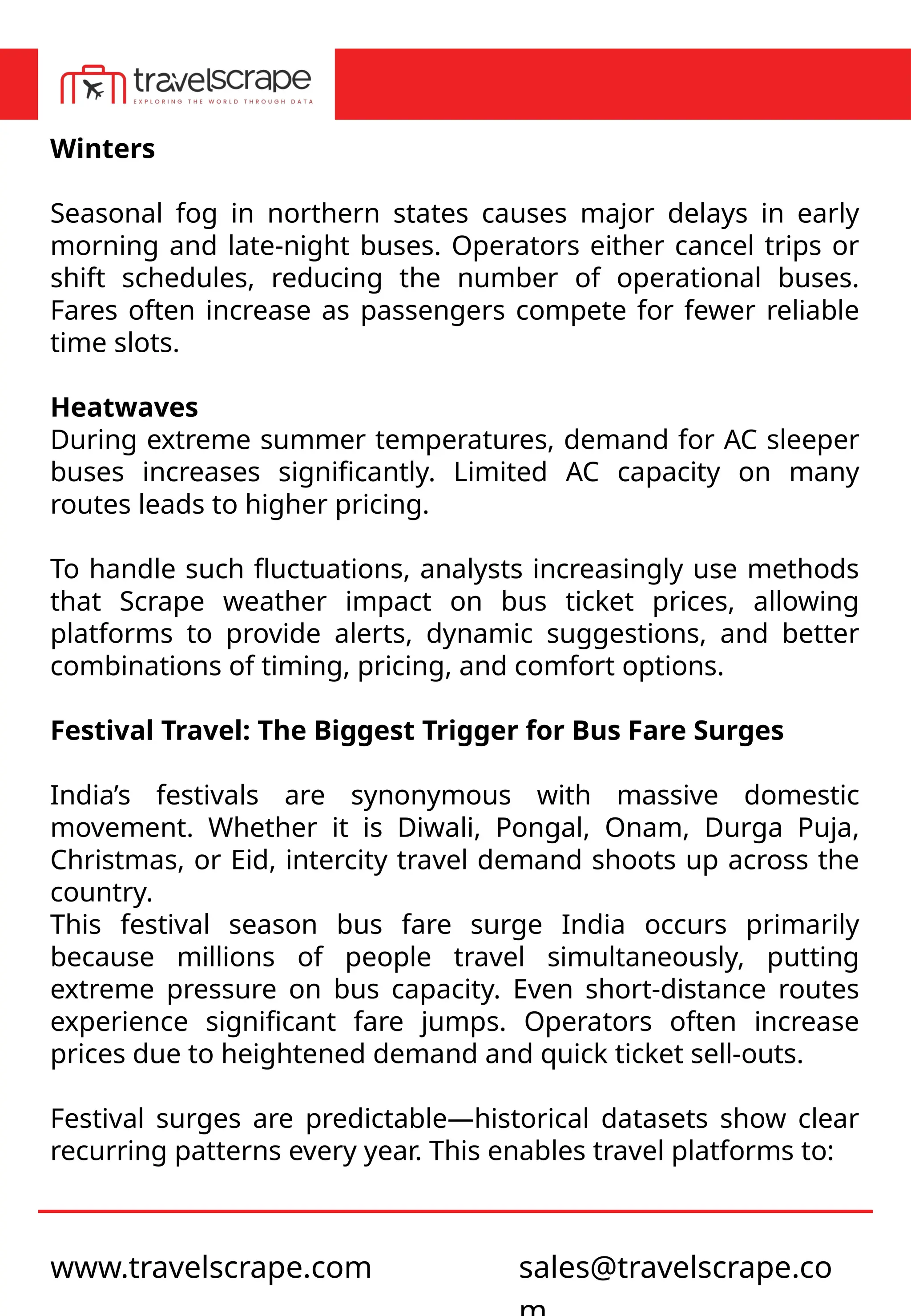 Bus Ticket Price Analysis India to Predict Seasonal Fare Surges | PPTX