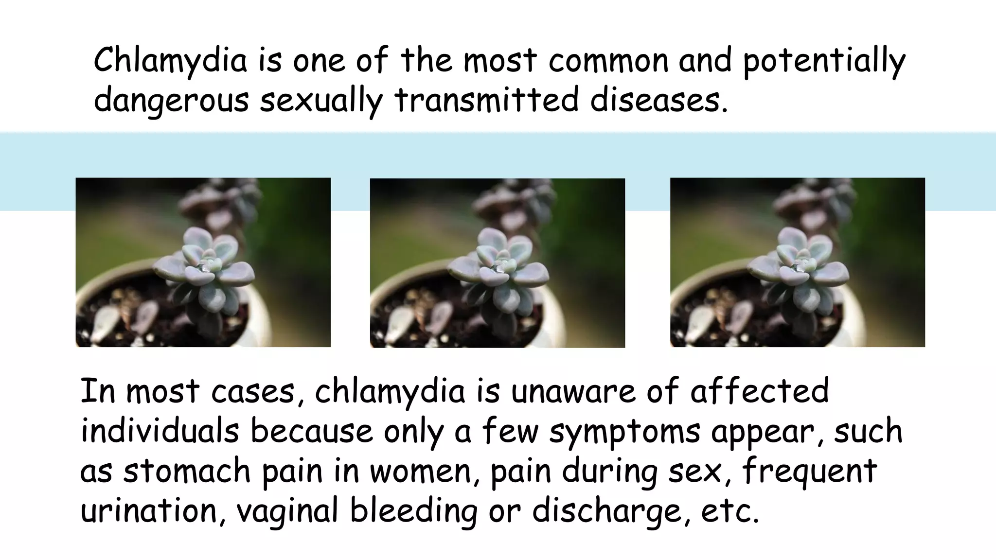 How Can Chlamydia Damage Your Reproductive System? | PDF