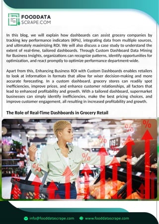 Maximize ROI with Customizable Data Dashboards | PPTX