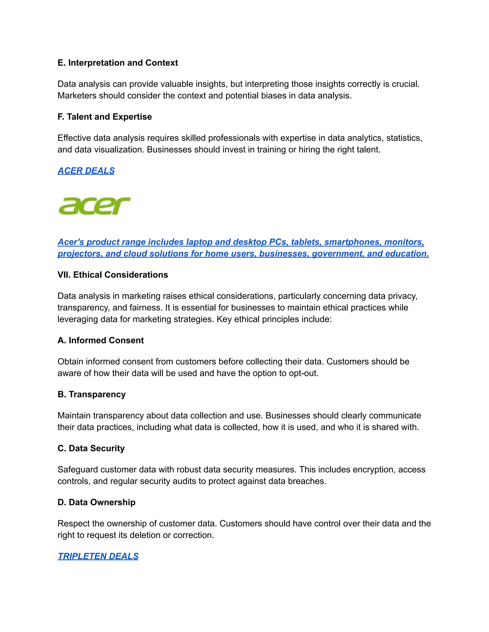 How can data analysis be used in marketing strategies.pdf