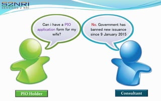 How Can I Convert PIO Card into OCI Card? | PPT