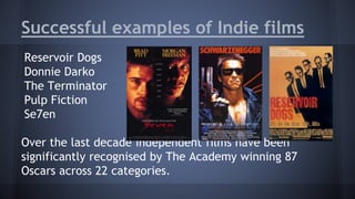 How can independent films become successful | PPT