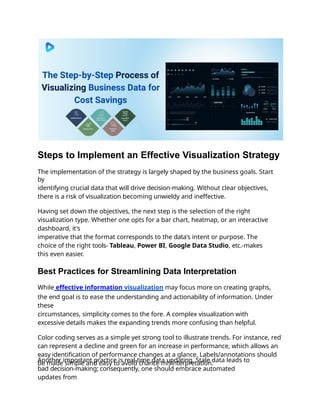 Information Visualization: Transforming Business Efficiency | PPTX
