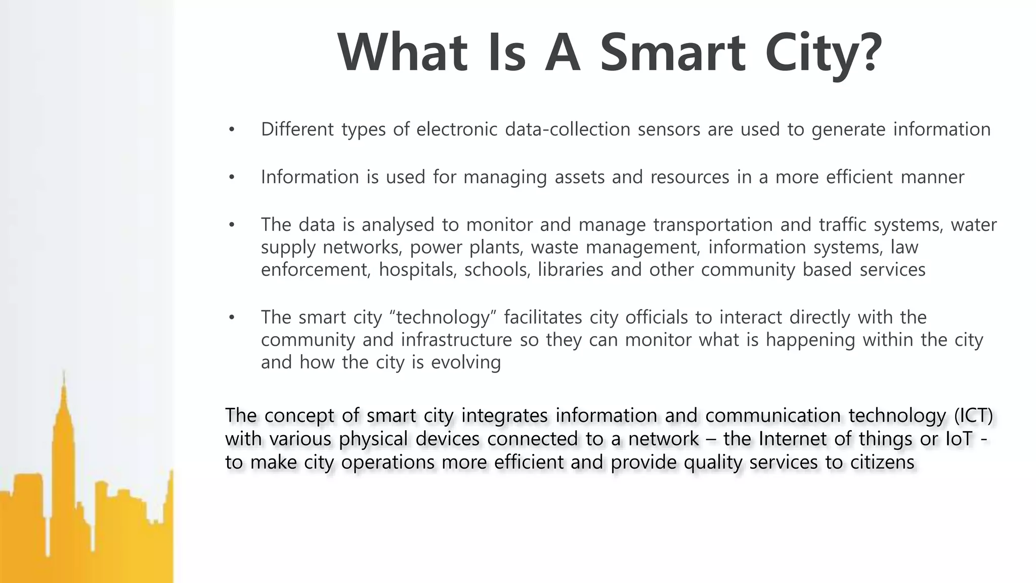 How Can IoT Make Cities "Smart"? | PPT